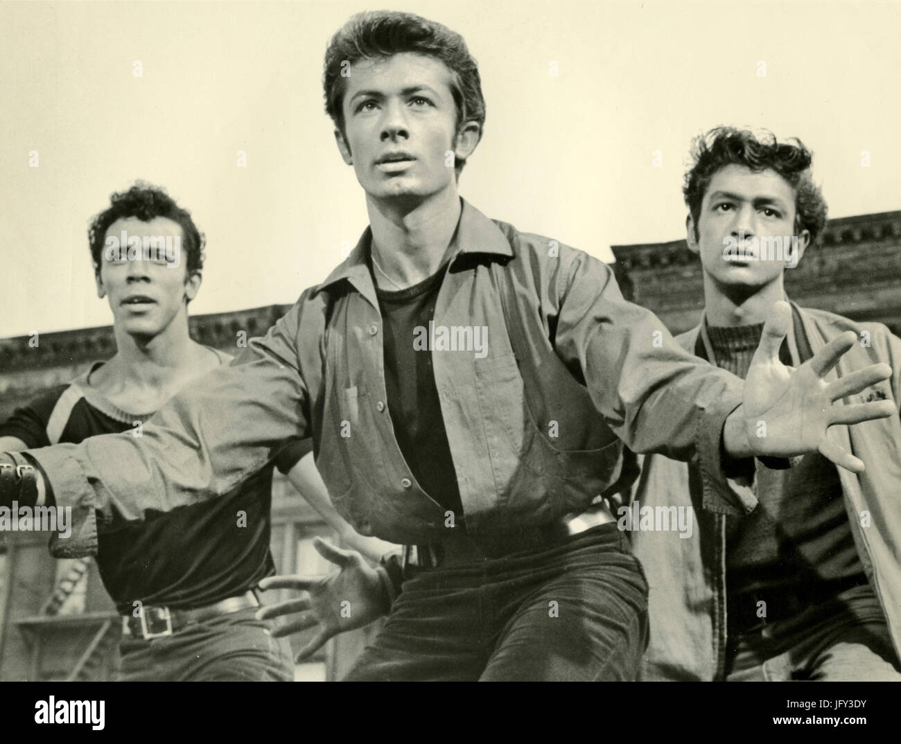 Scene from the movie West Side Story, USA 1960s Stock Photo - Alamy