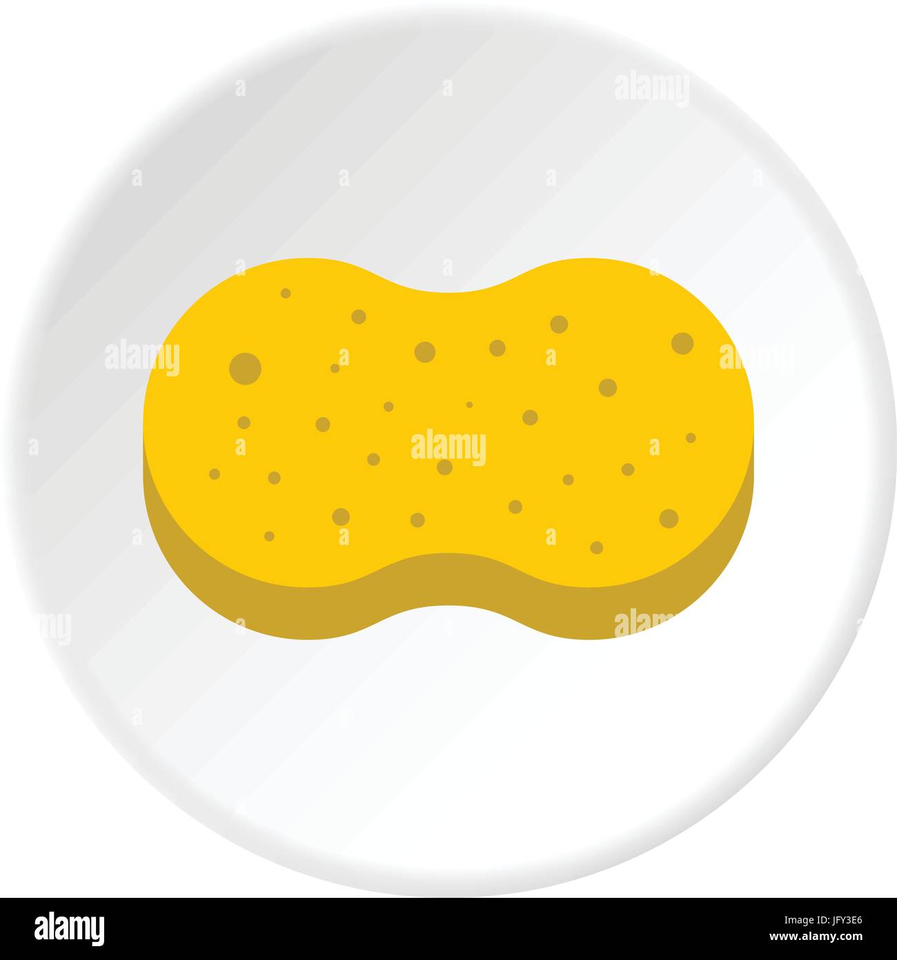 Sponge for washing icon circle Stock Vector Image & Art - Alamy