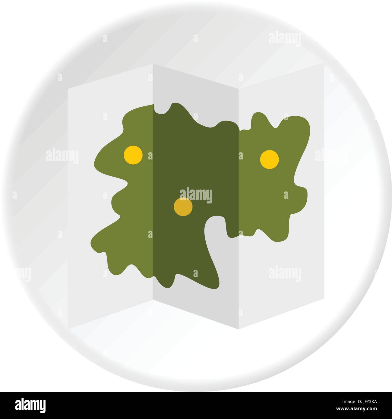 Road map icon circle Stock Vector Image & Art - Alamy