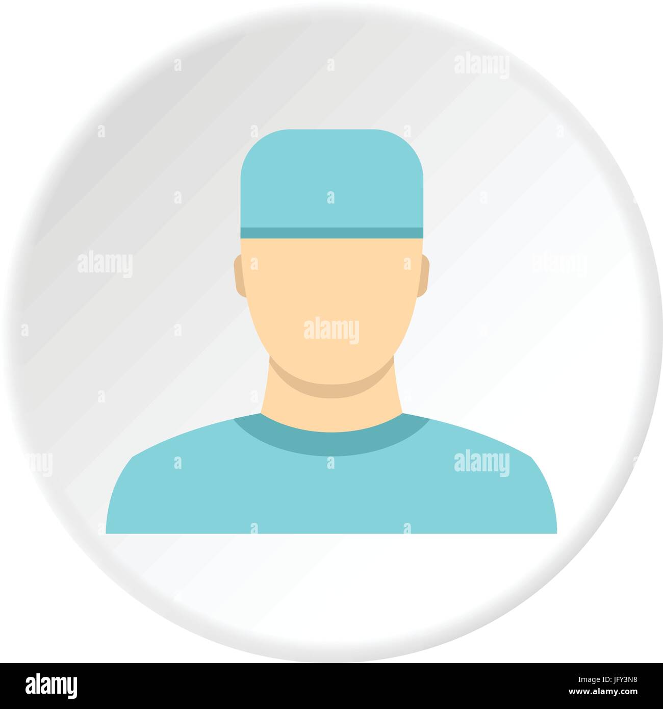 Doctor icon circle Stock Vector Image & Art - Alamy