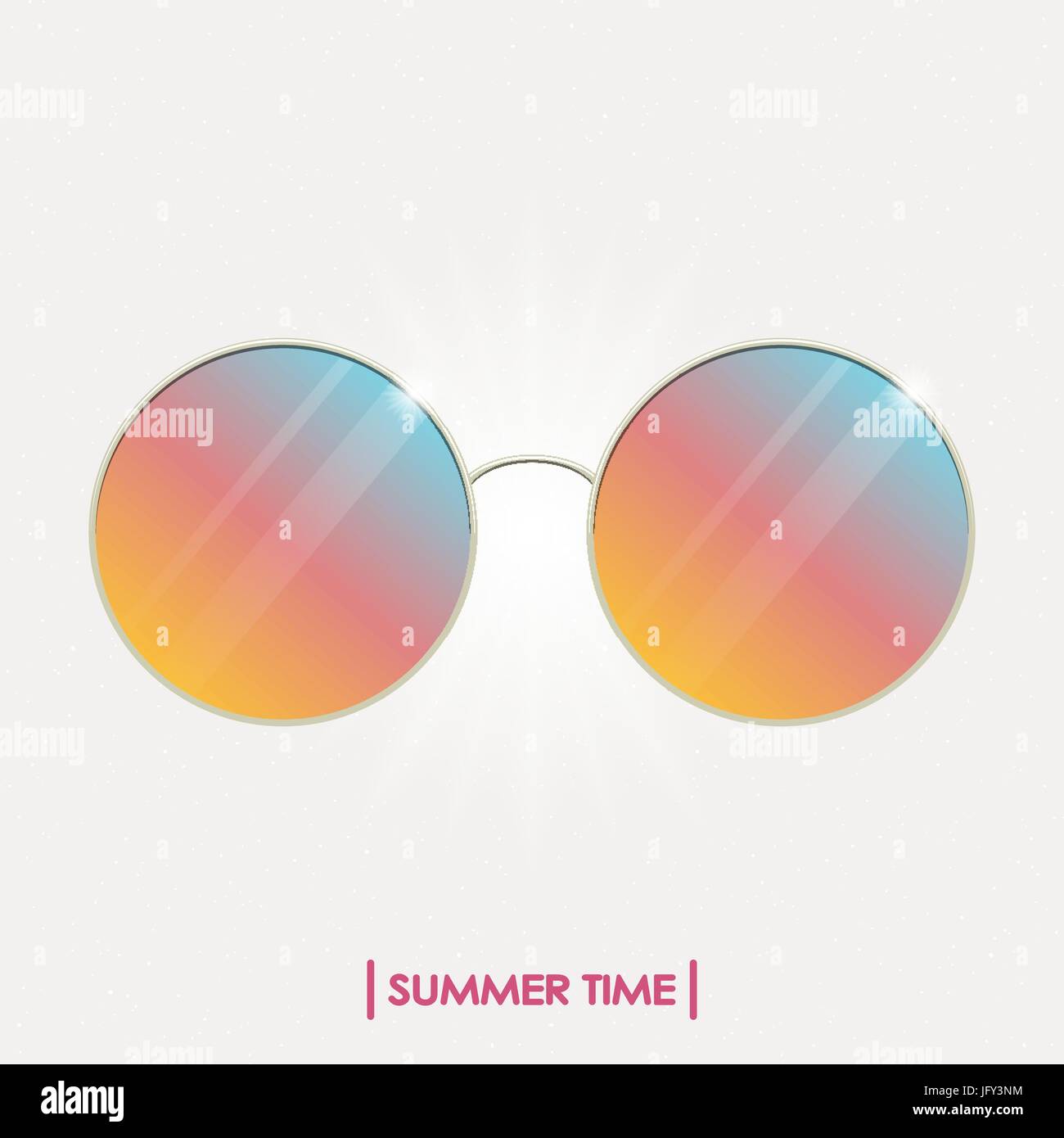 Colorful summer sunglasses Stock Vector Image & Art - Alamy