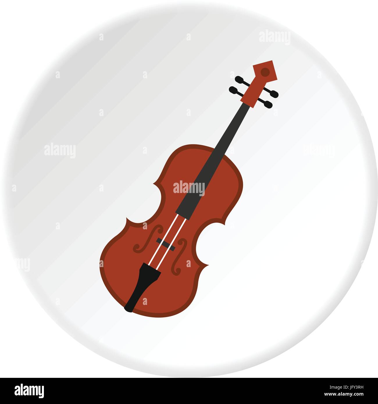 Cello icon circle Stock Vector Image & Art - Alamy