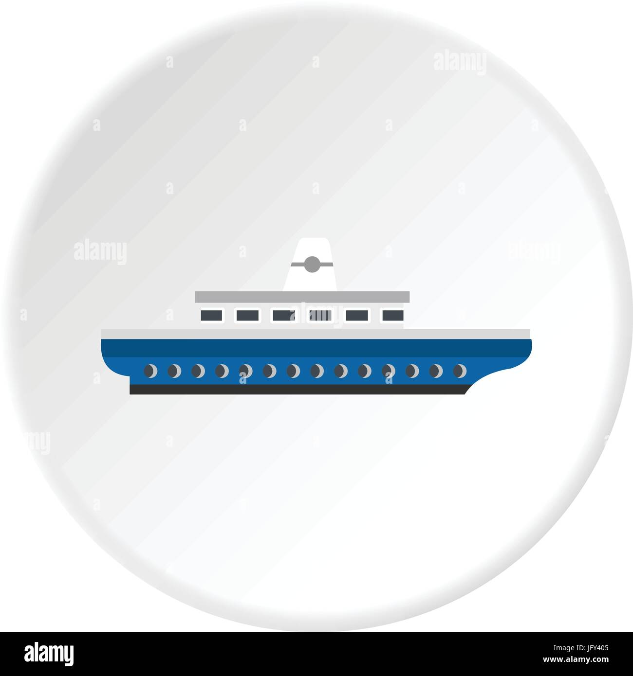Passenger ship icon circle Stock Vector Image & Art - Alamy
