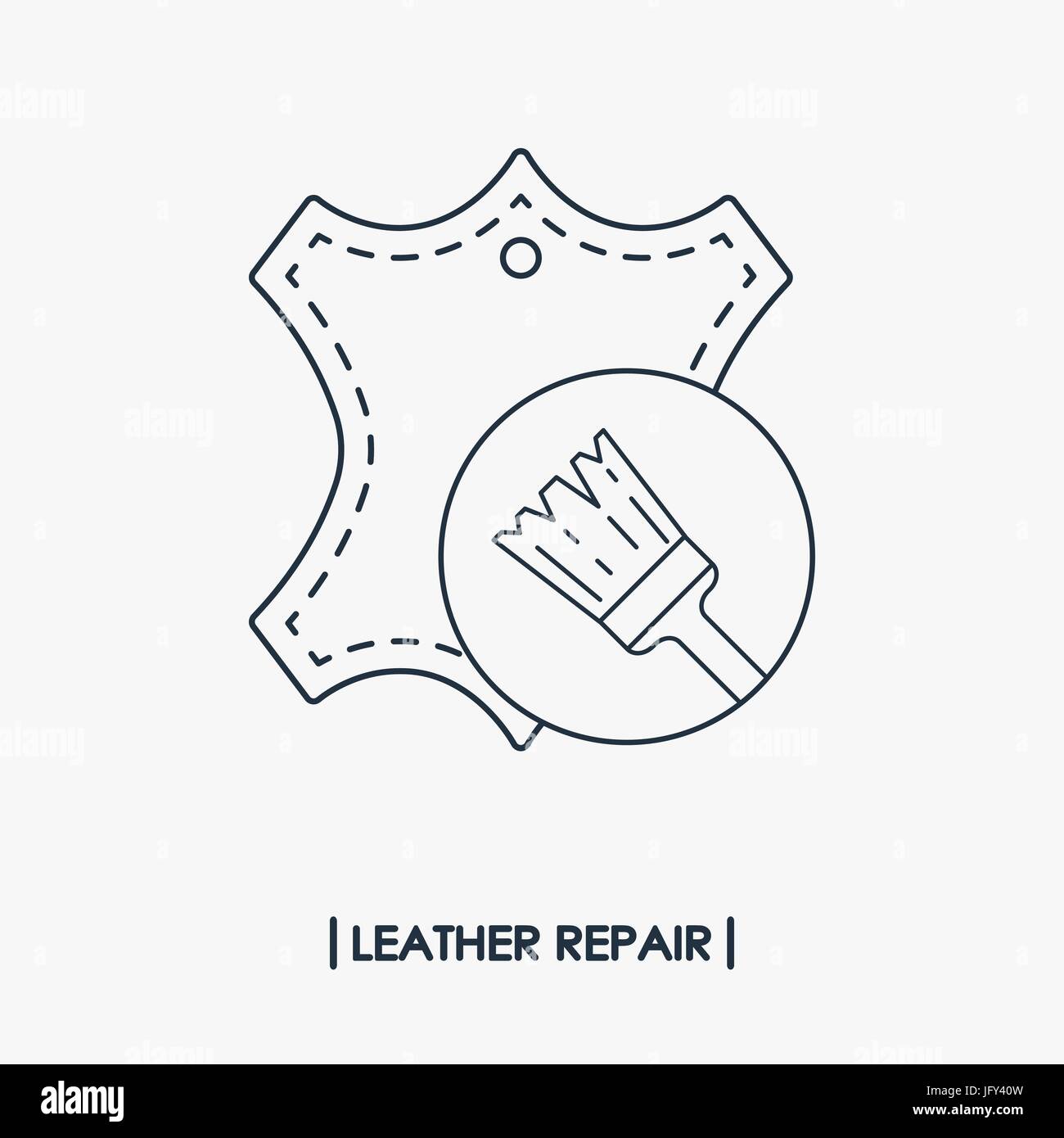 Leather sample Stock Vector Images - Alamy
