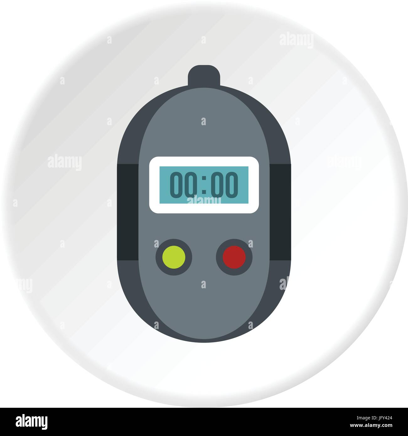 Stopwatch icon circle Stock Vector Image & Art - Alamy