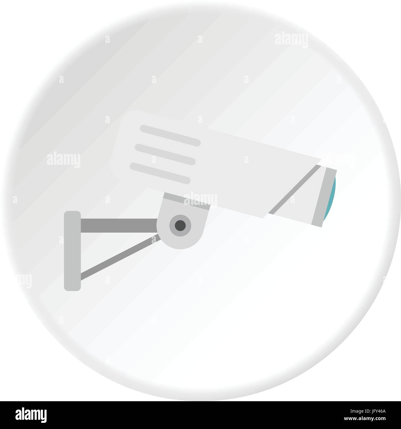 Security camera icon circle Stock Vector Image & Art - Alamy