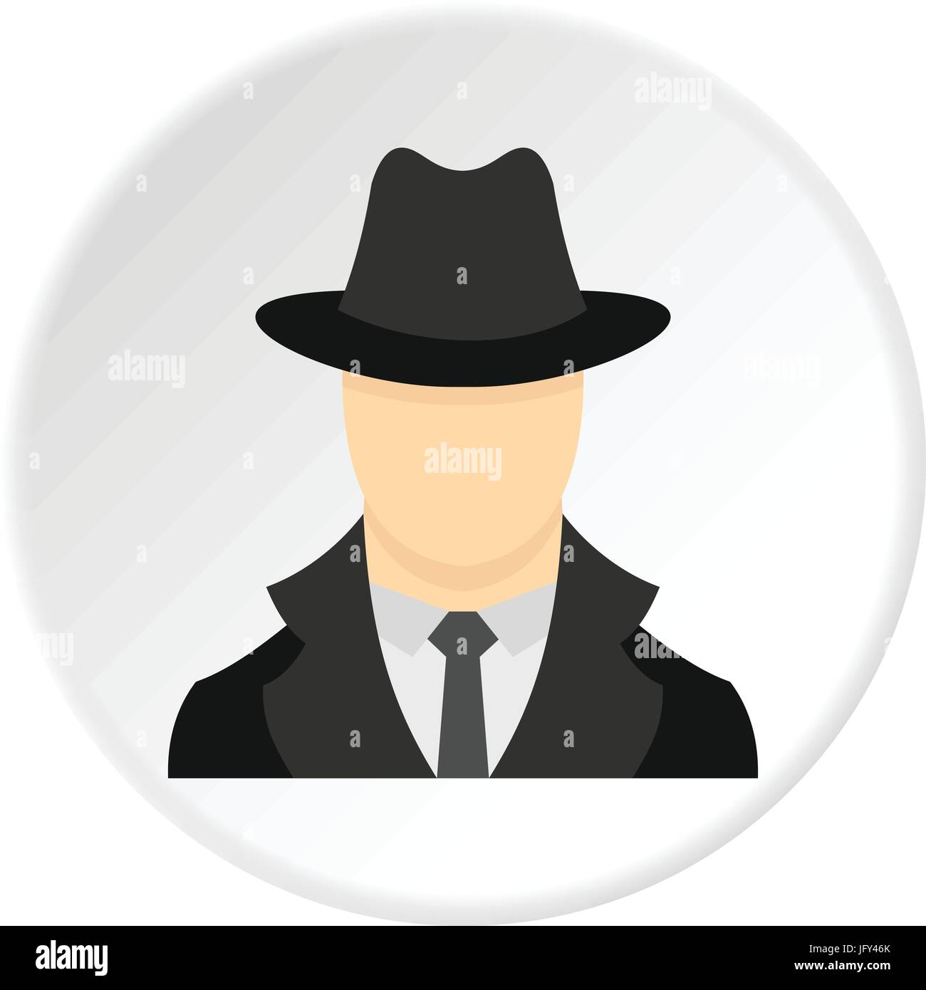 Spy icon circle Stock Vector Image & Art - Alamy