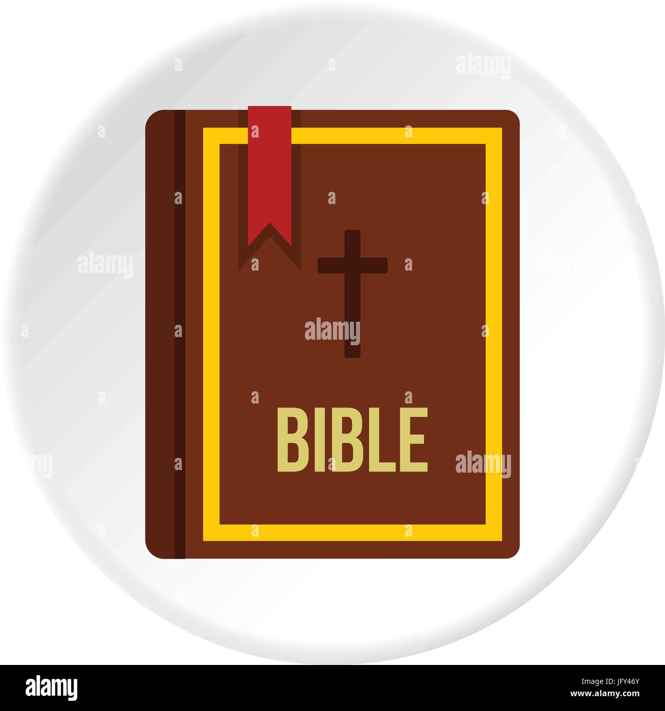 Bible book icon circle Stock Vector Image & Art - Alamy