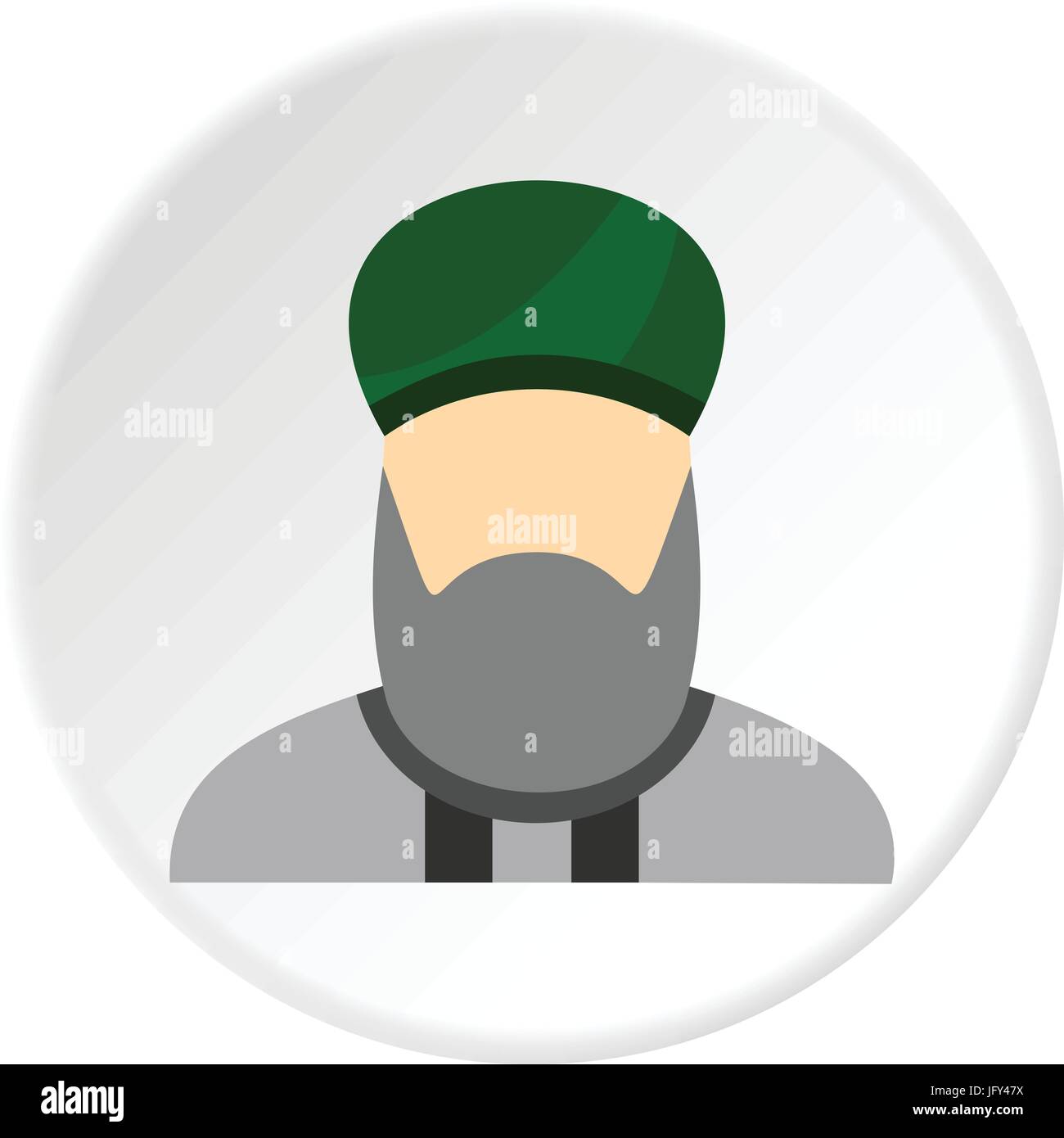 Imam With Beard Stock Vector Images - Alamy