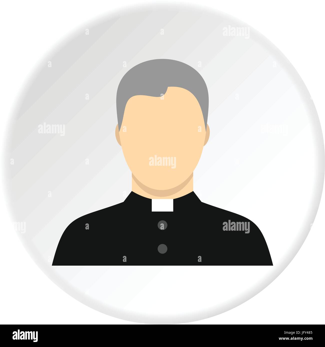 Catholic priest icon circle Stock Vector Image & Art - Alamy