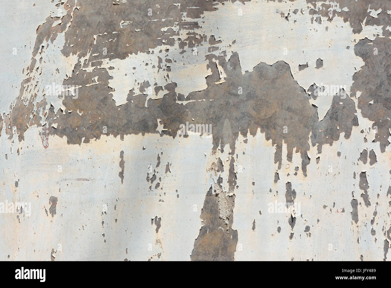 Galvanized metal paint chipping Stock Photo - Alamy