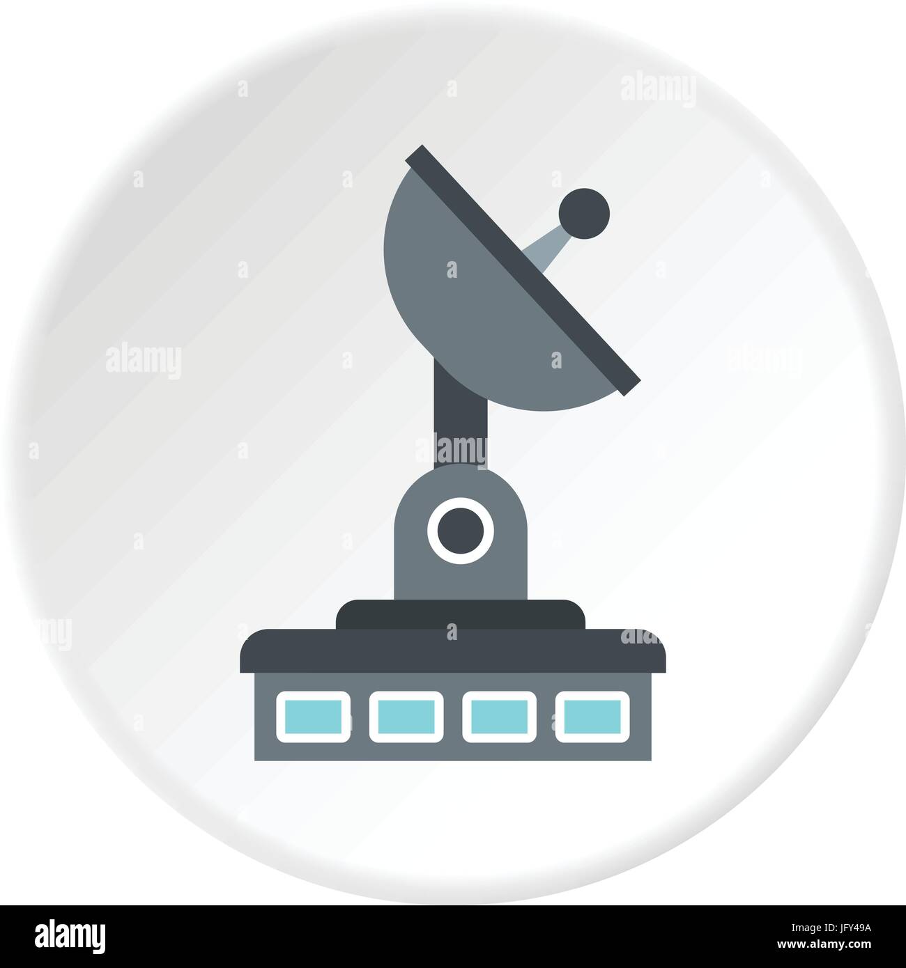Observatory icon circle Stock Vector Image & Art - Alamy