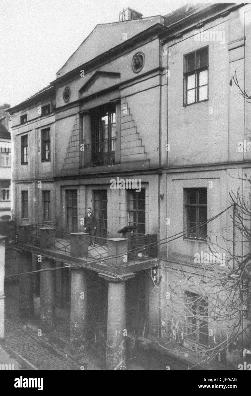Dresden, Haus Polierstraße 19, 1820 von Gottlob Friedrich Thormeyer ...