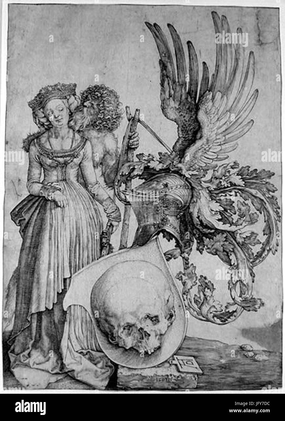 The coat of arms of death hi-res stock photography and images - Alamy