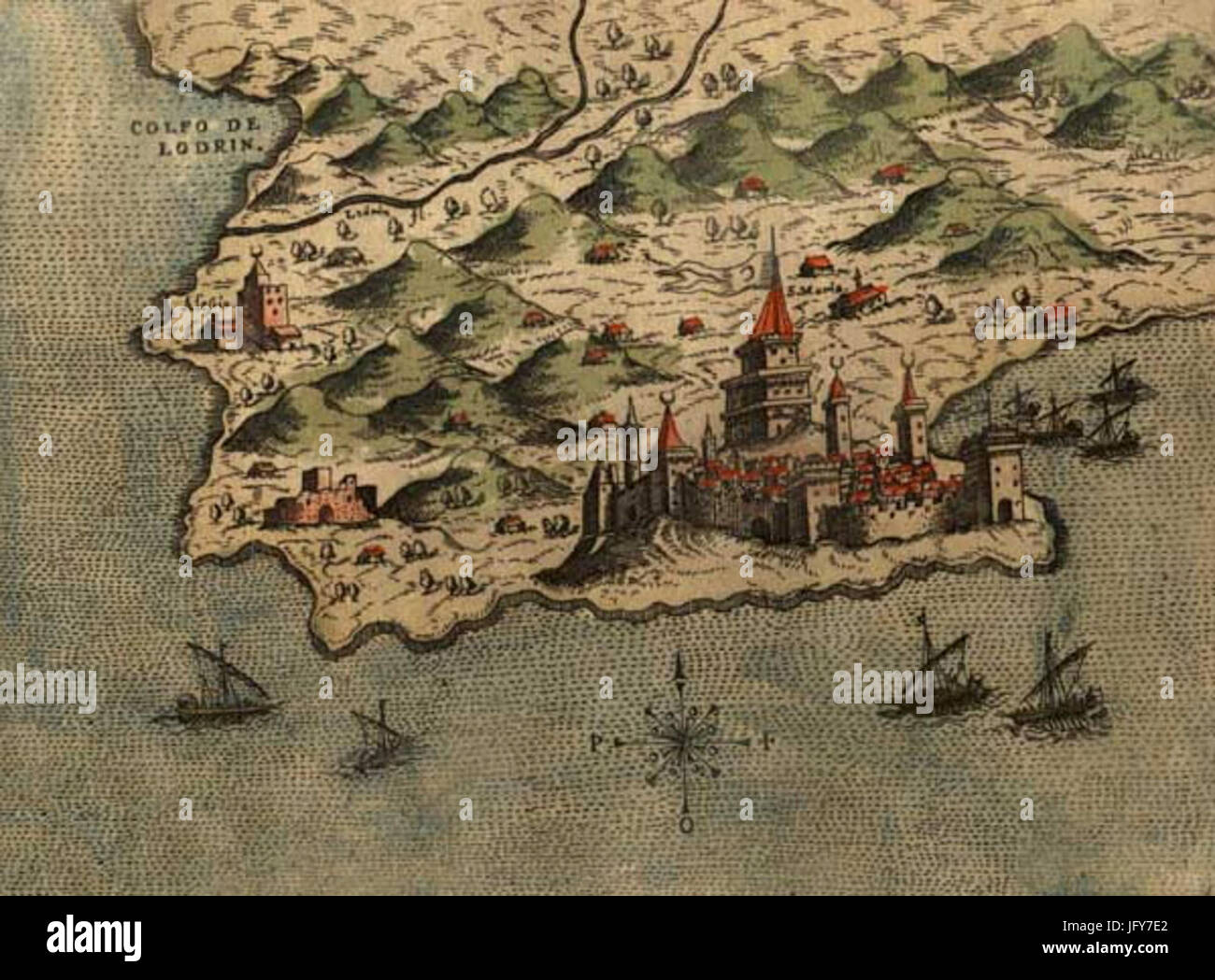 Durres map hi-res stock photography and images - Alamy