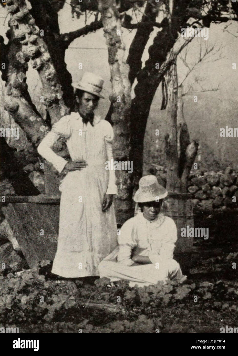 Easter Island Women, 1914-1915 Stock Photo - Alamy