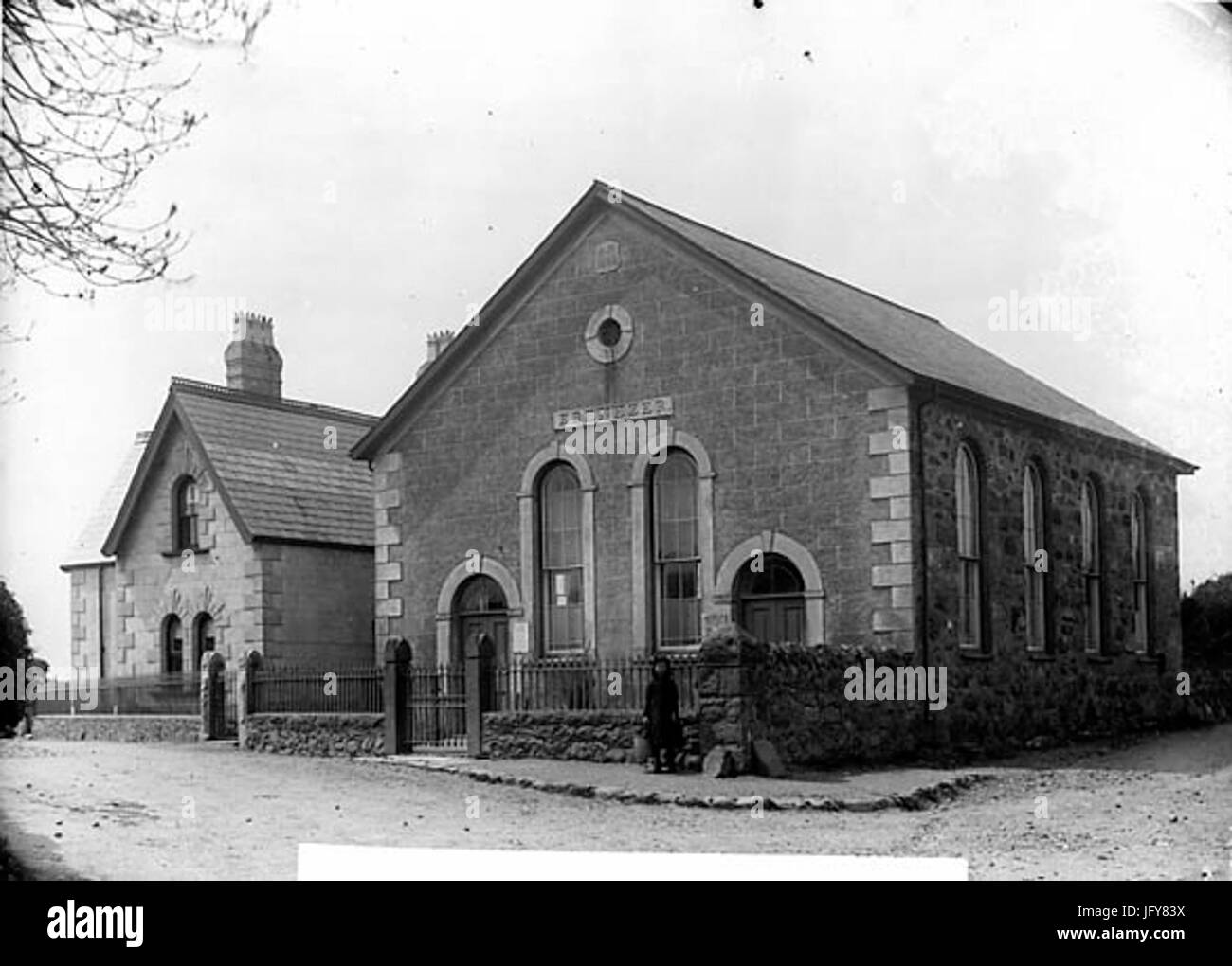 Ebenezer chapel 28Cong29 Aber-erch NLW3363 4 Stock Photo - Alamy