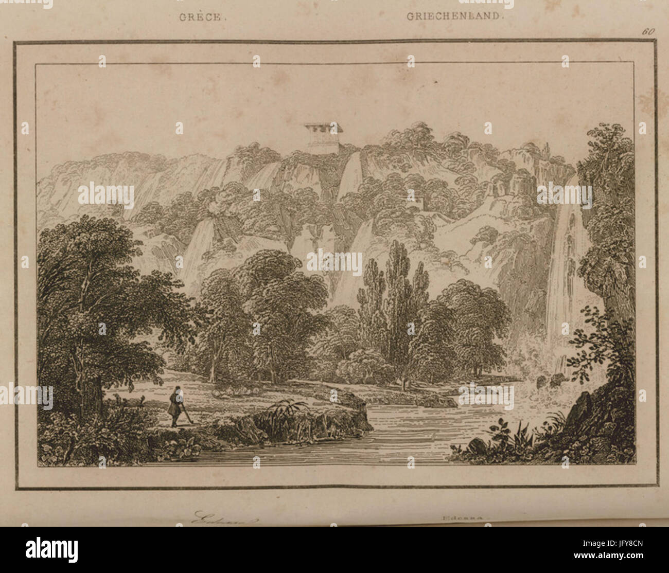 Edesse - Pouqueville François Charles Hugues Laurent - 1835 Stock Photo ...