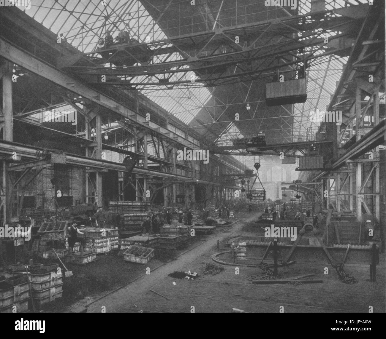 Iron industry artifacts Black and White Stock Photos & Images - Alamy