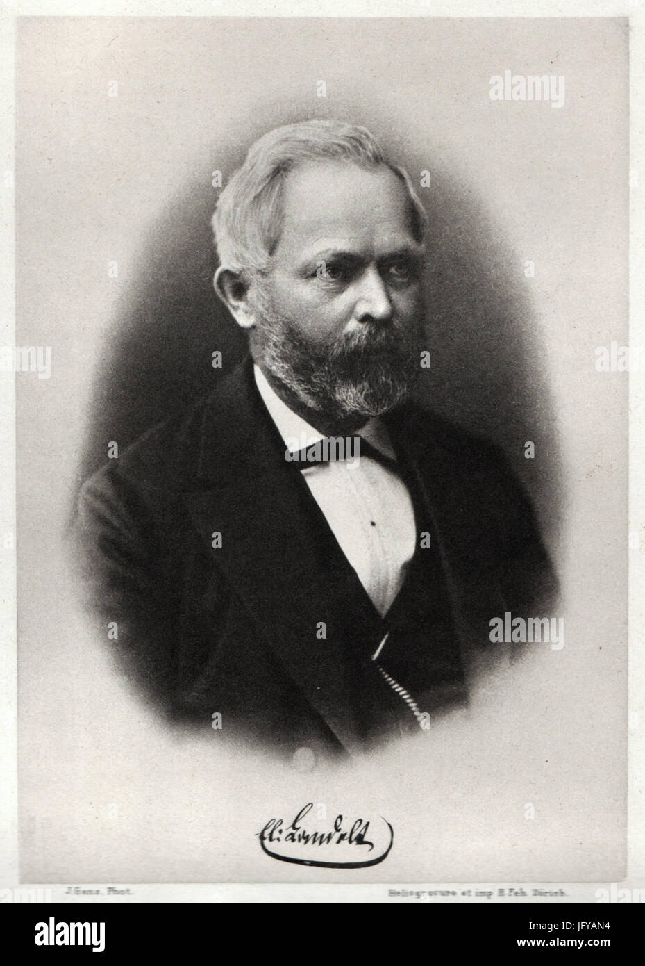 Elias Landolt (1821-1896 Stock Photo - Alamy