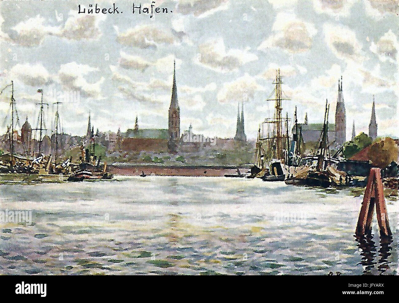 Elisabeth Reuter - Hafen von Lübeck Stock Photo - Alamy