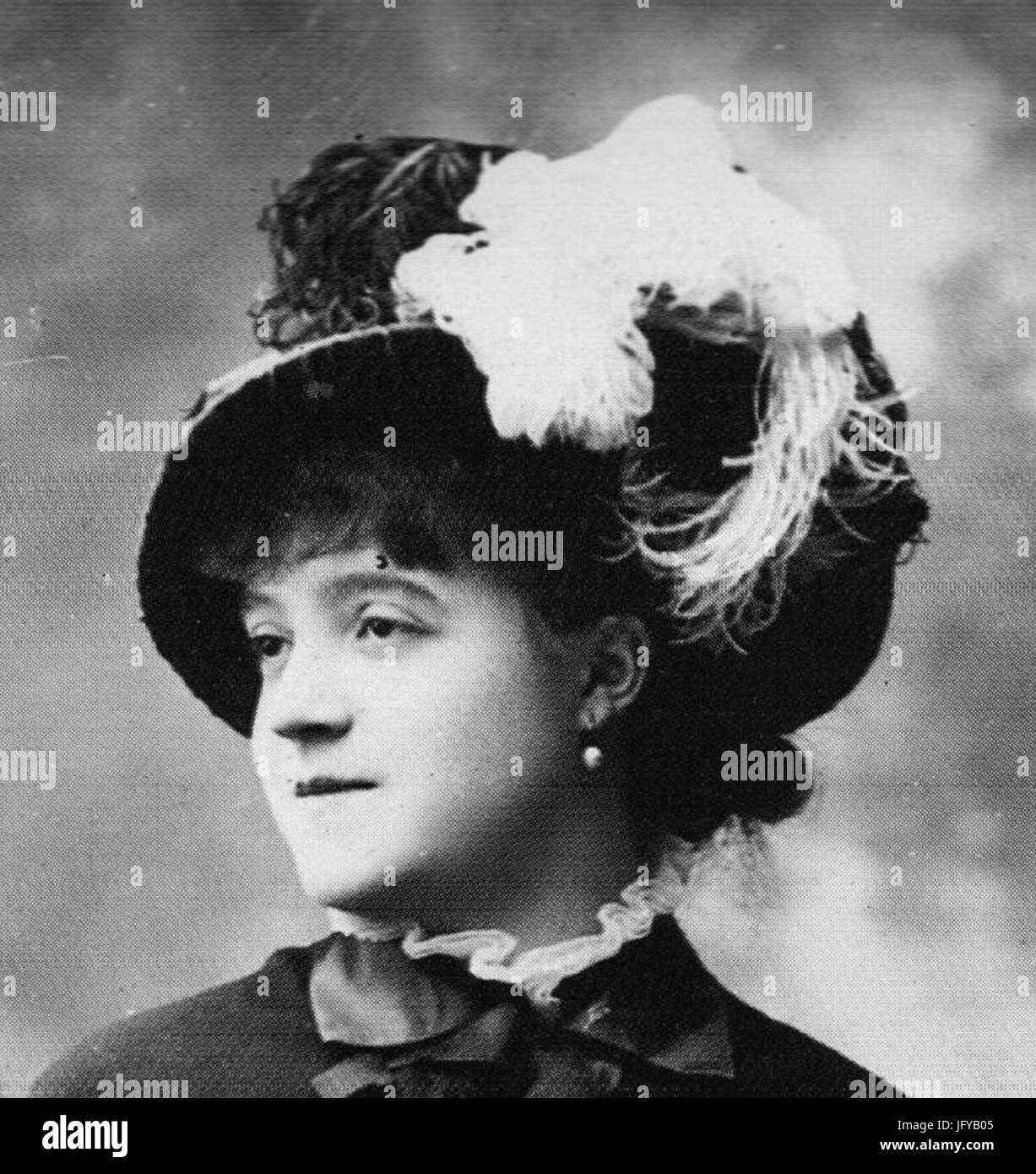 Ellen Andrée par Felix Nadar Stock Photo - Alamy