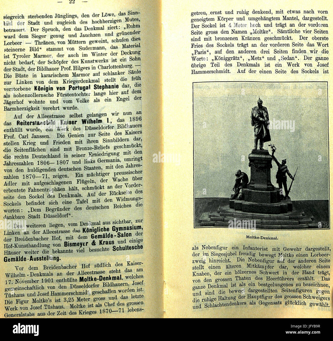 Emil Hess (Hrsg.), Fuehrer durch Duesseldorf und das Bergische Land, 2 ...