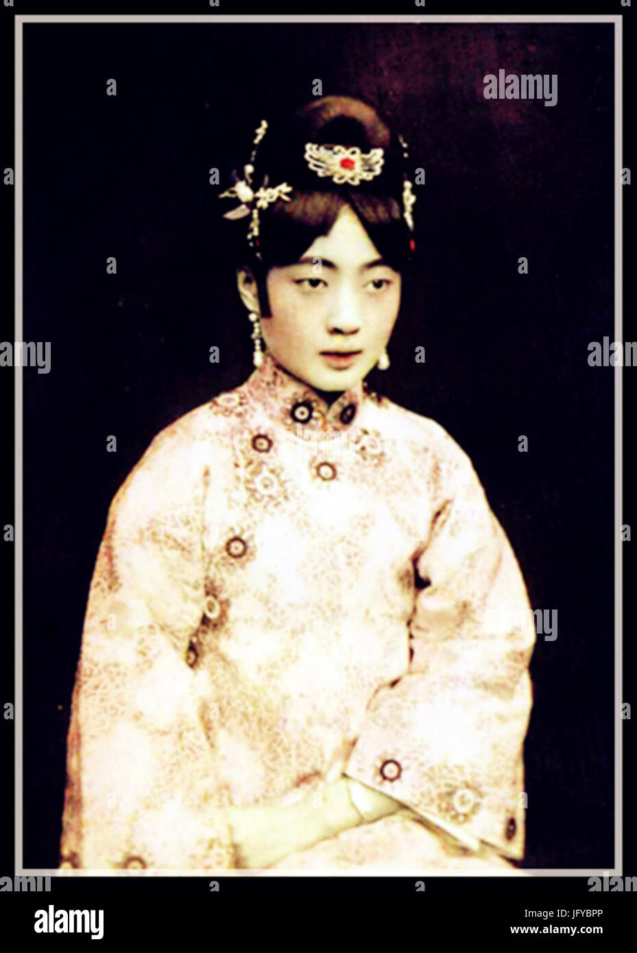 Empress Gobele Wan-Rong 280629 colored version Stock Photo - Alamy
