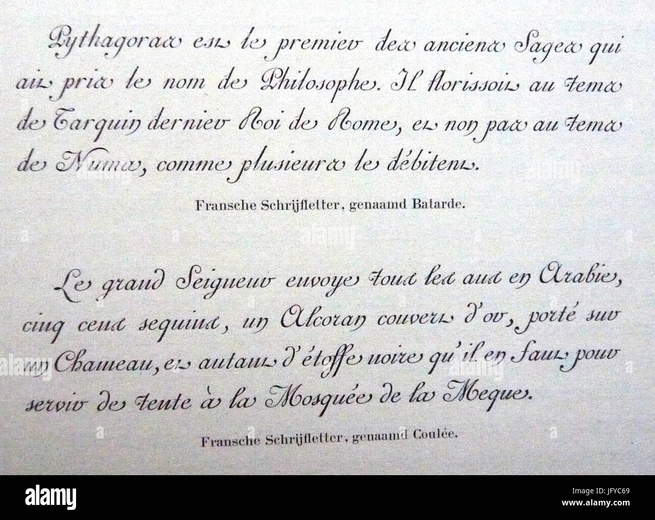 French Cursive Alphabet