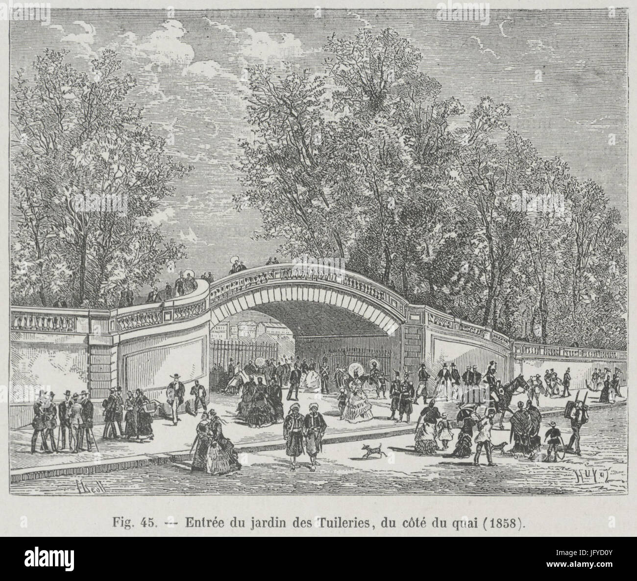 Tuileries garden side paris hi-res stock photography and images - Alamy