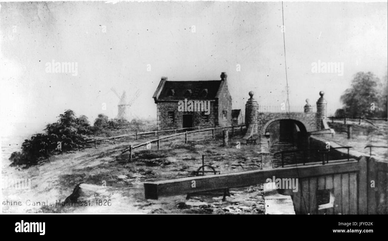 Lachine map hi-res stock photography and images - Alamy