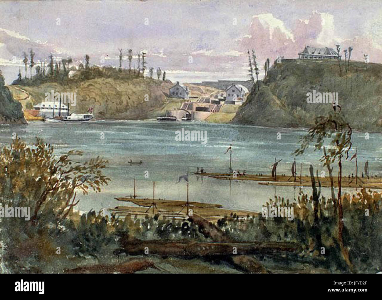 Bytown map hi-res stock photography and images - Alamy