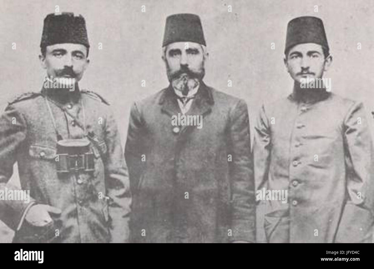 Enver Pasha Babası Ahmet Bey Kardeshi Nuri Killigil Stock Photo - Alamy