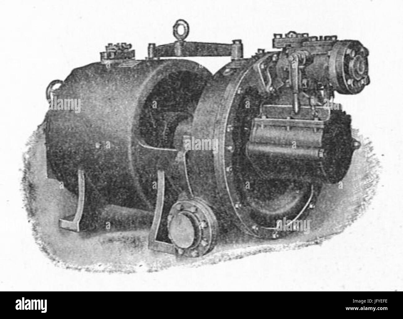 Curtis turbine generator set 28Rankin Kennedy Modern Engines Vol VI29 ...