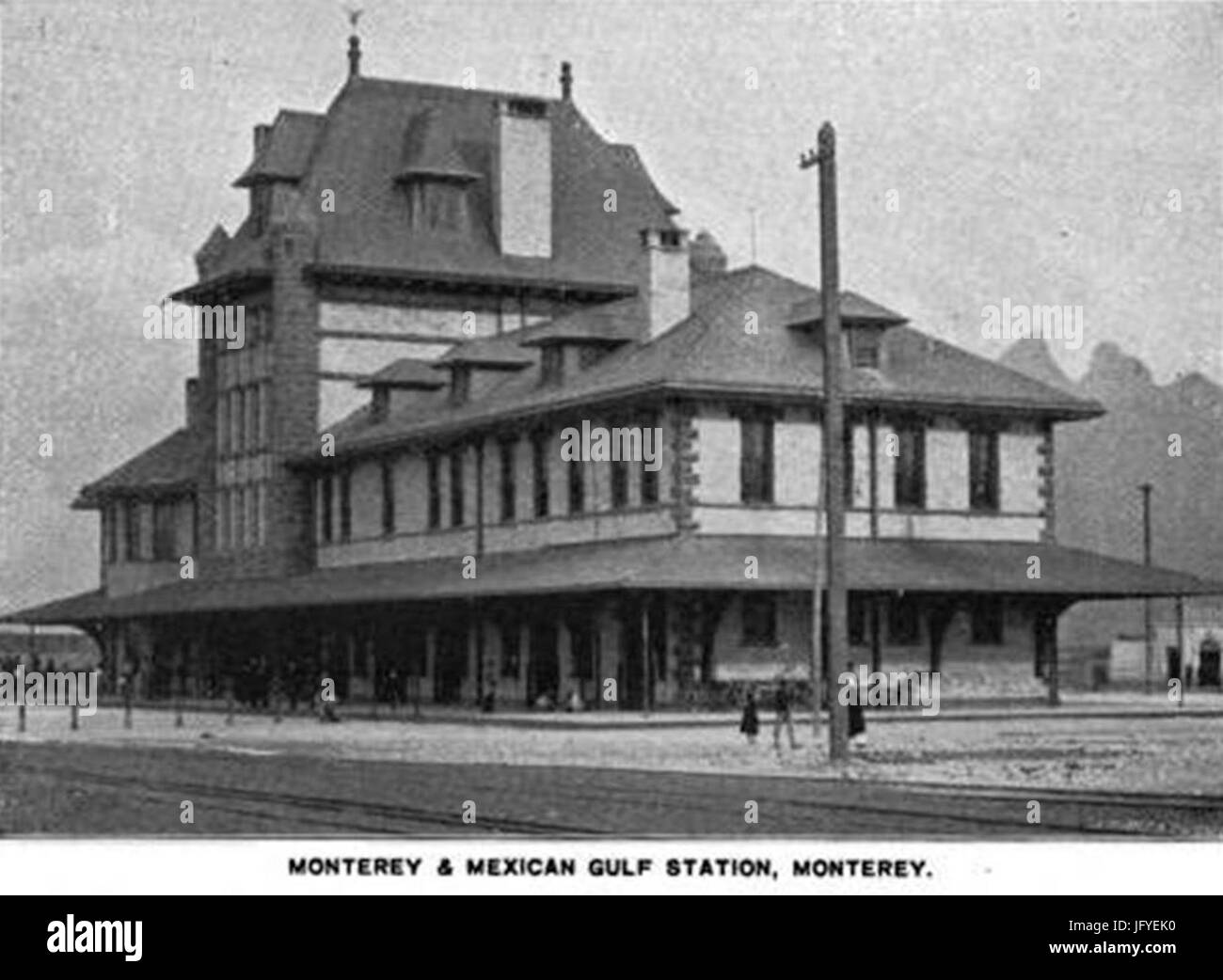 Old monterrey map hi-res stock photography and images - Alamy