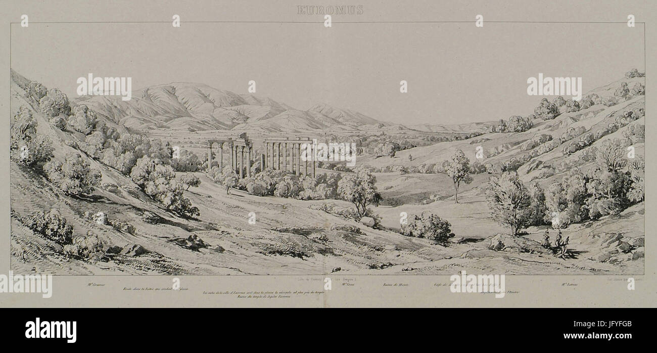 Euromus - Laborde Léon Emmanuel Simon Joseph - 1838 Stock Photo - Alamy