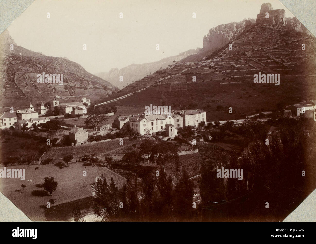 Excursion dans la région des Causses (1892).f45.Gorges de la Jonte, le ...