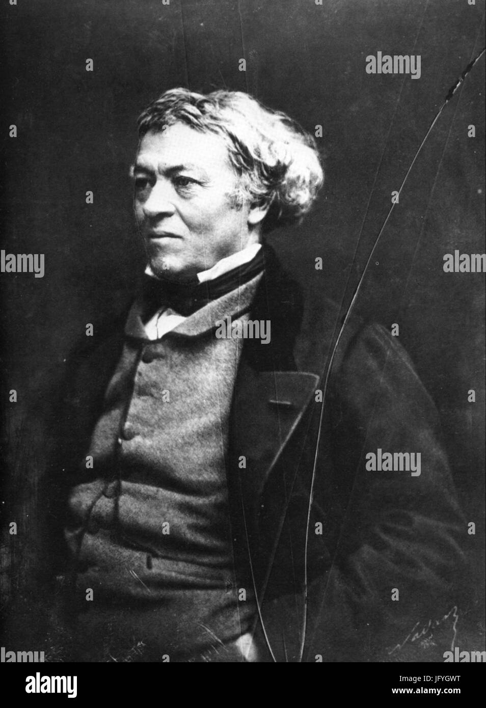 Félix Nadar 1820-1910 portraits Camille Corot Stock Photo - Alamy