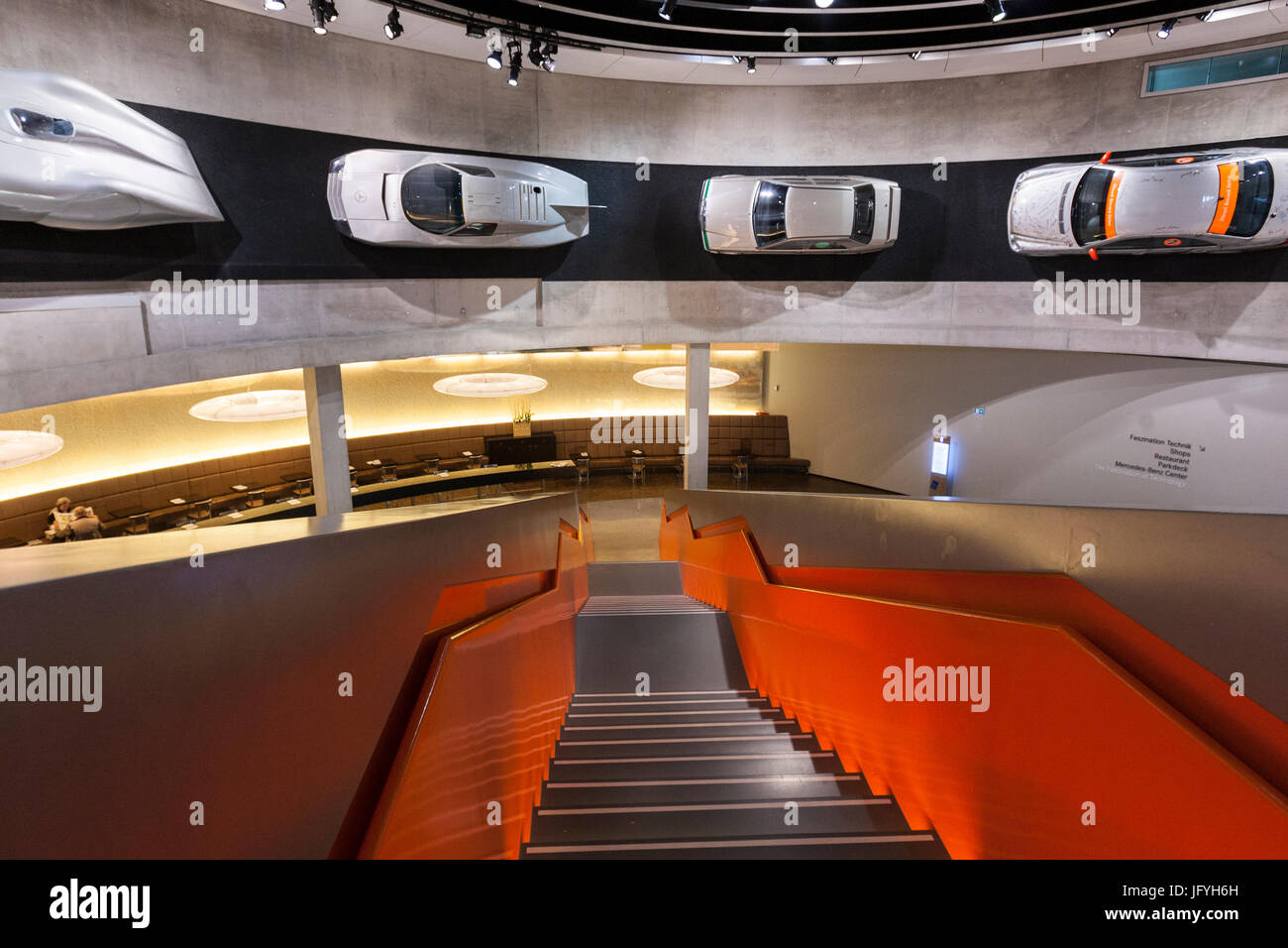 Mercedes-Benz Museum, designed by UN Studio, Mercedesstr. 100 70372 ...