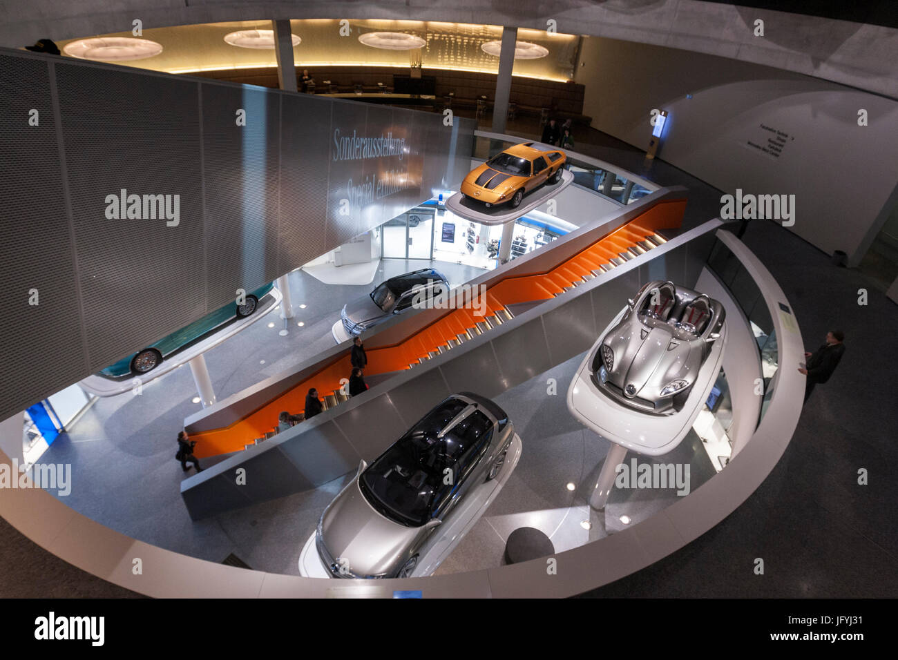 Mercedes-Benz Museum, designed by UN Studio, Mercedesstr. 100 70372 ...