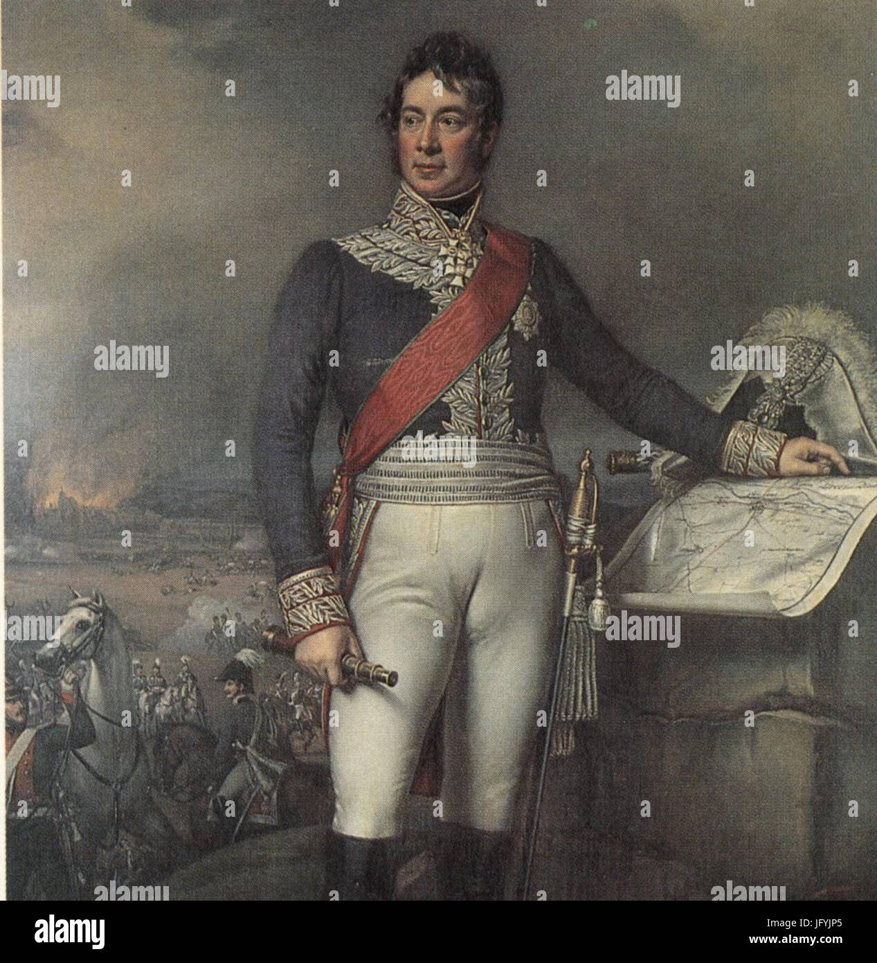 Feldmarschall Fürst von Wrede Stock Photo - Alamy