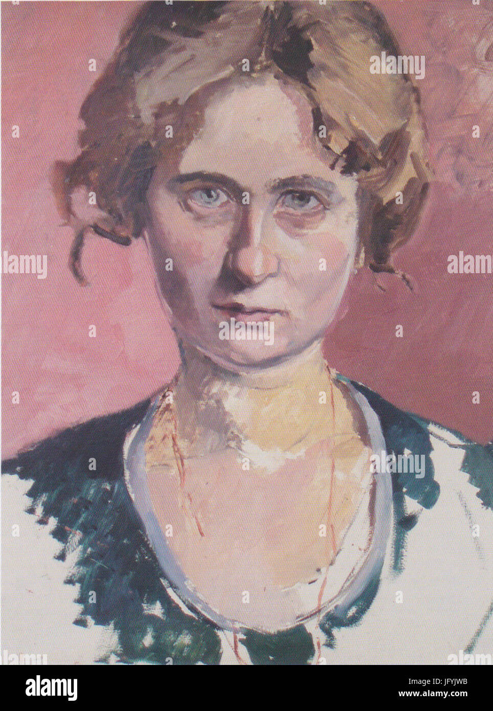 Felix Esterl - Frau des Künstlers - ca 1923 Stock Photo - Alamy
