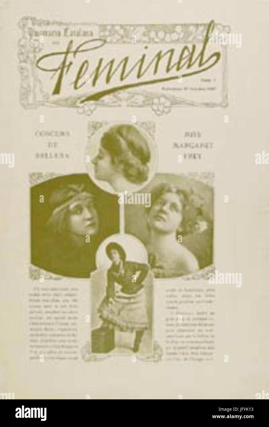 Feminal número 7 Stock Photo - Alamy