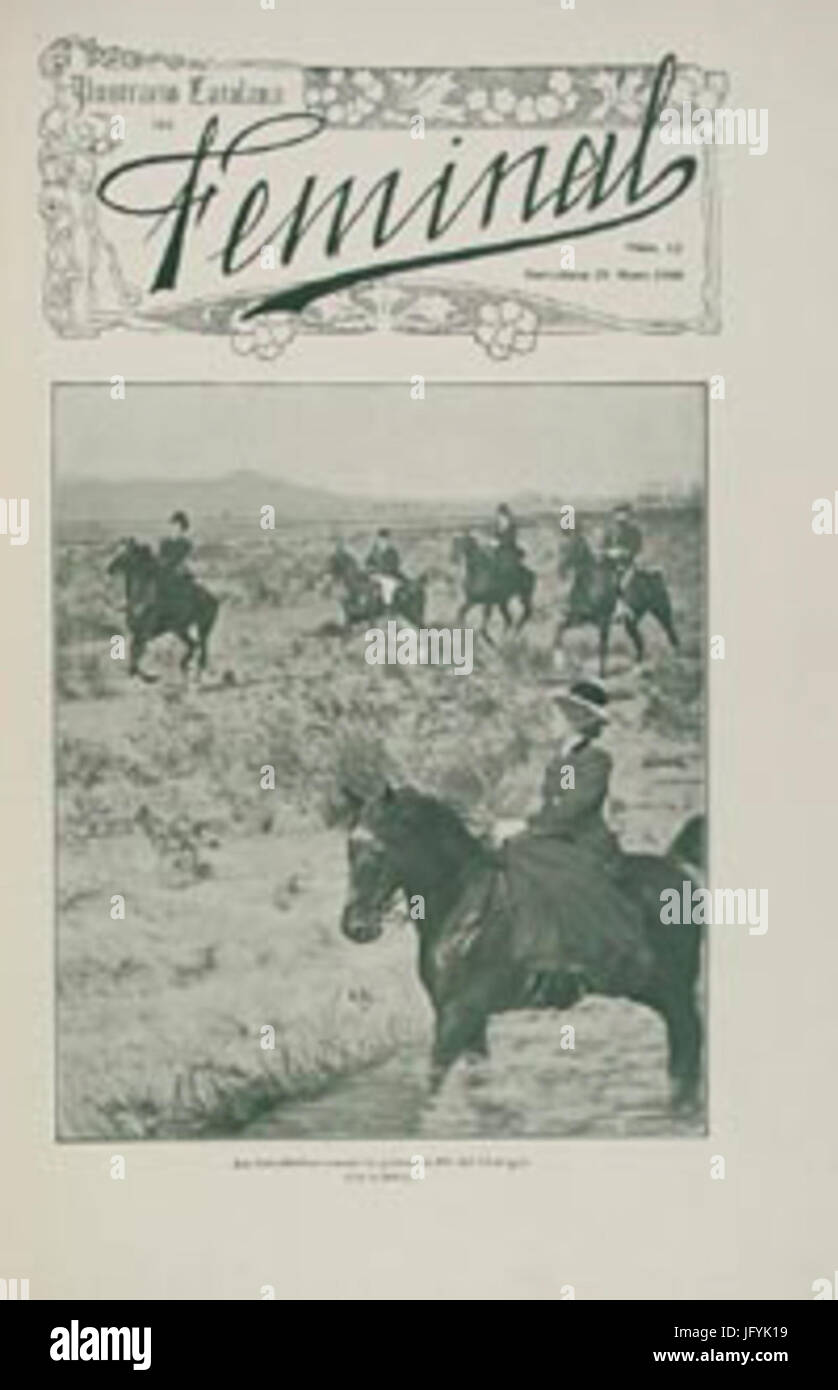 Feminal número 12 Stock Photo - Alamy