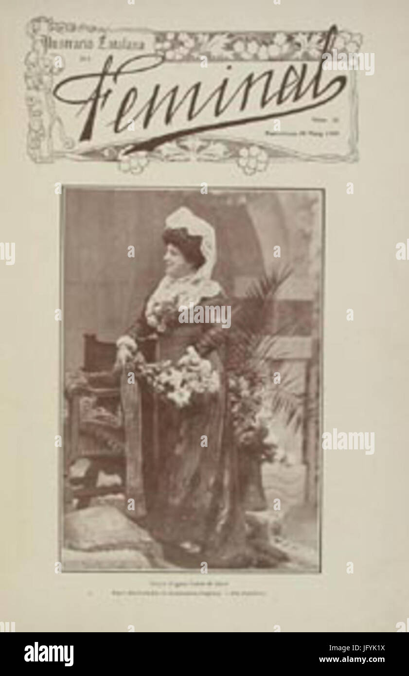 Feminal número 26 Stock Photo - Alamy