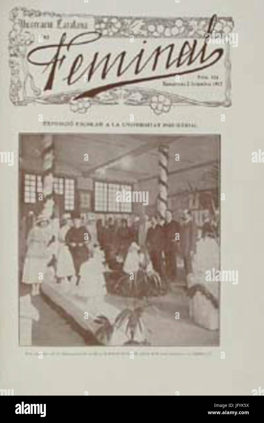 Feminal número 124 Stock Photo - Alamy