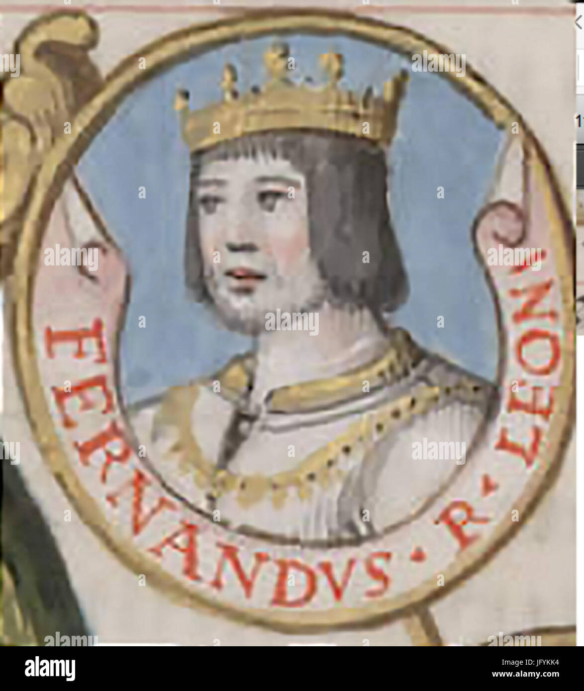 Fernando II de Leão Stock Photo - Alamy