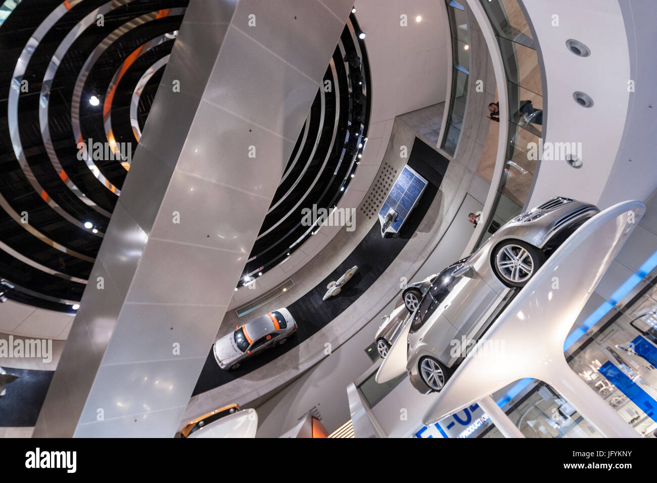 Mercedes-Benz Museum, designed by UN Studio, Mercedesstr. 100 70372 ...