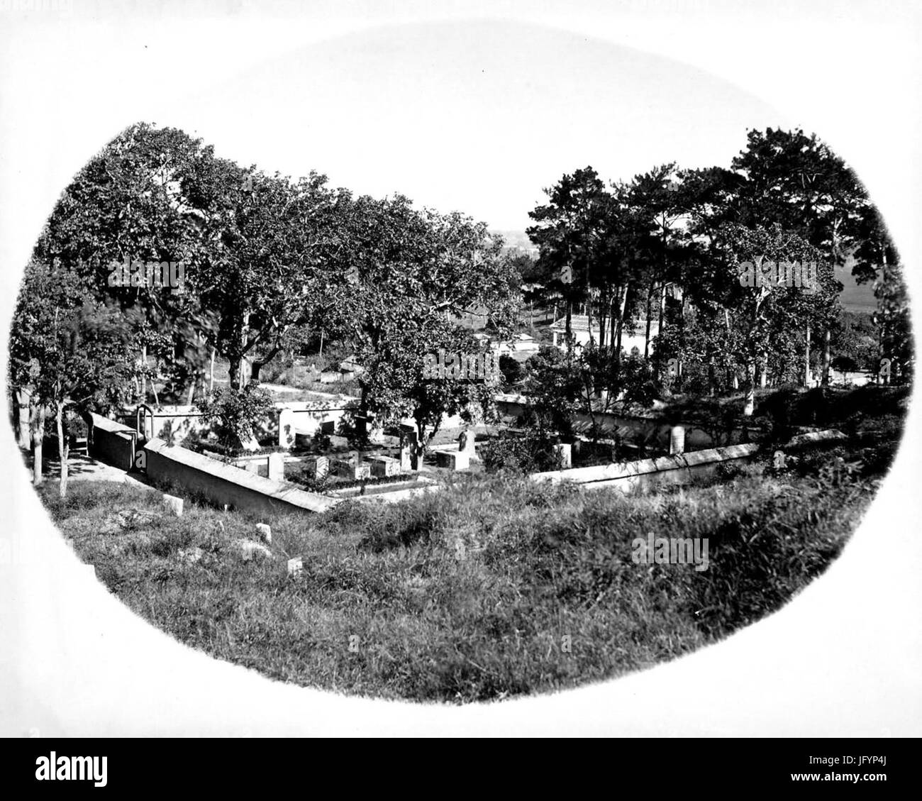 Foochow mission cemetery morrison Stock Photo - Alamy