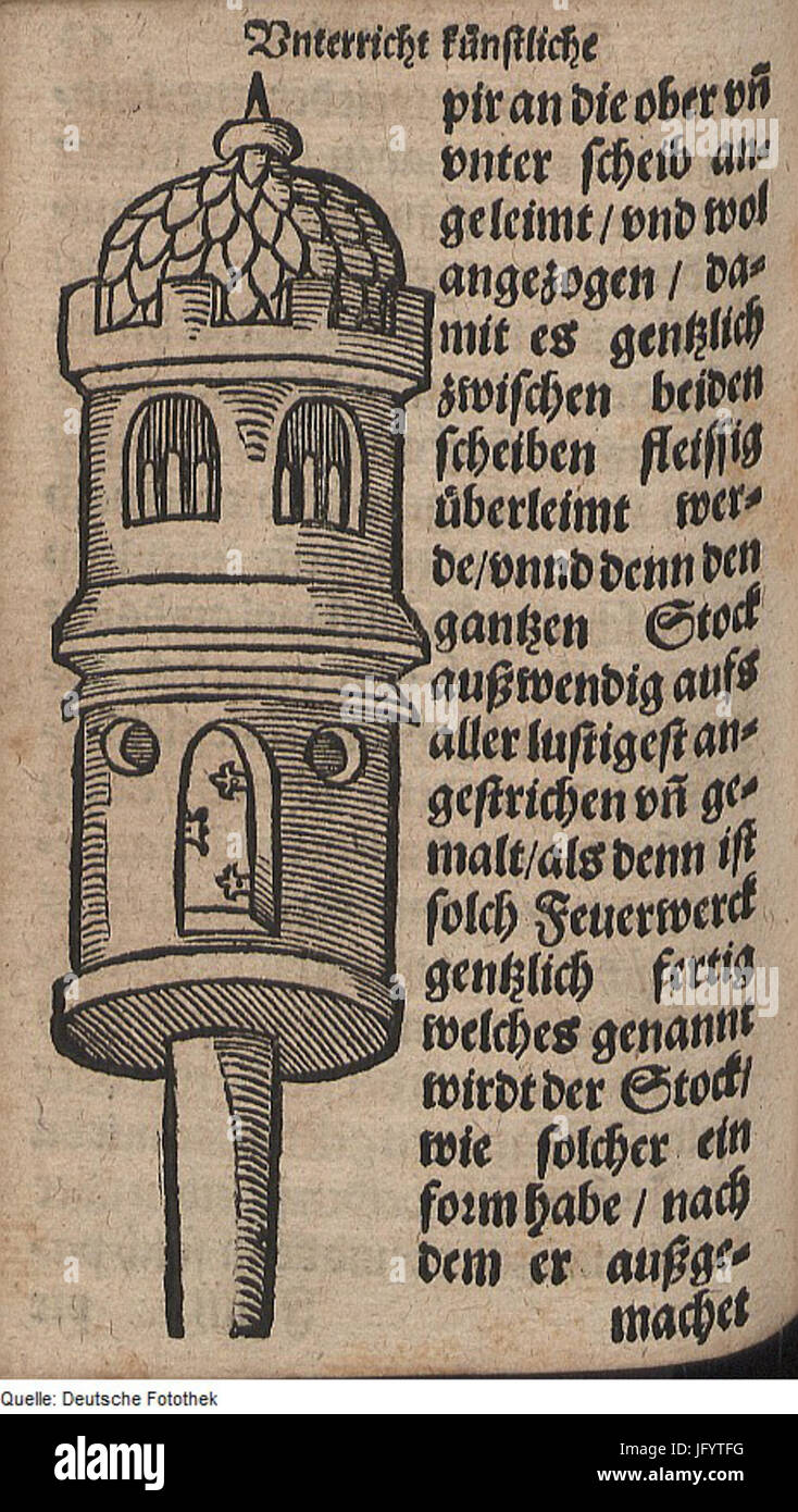 Fotothek df tg 0000296 Pyrotechnik 5E Feuerwerk 5E Rakete Stock Photo ...